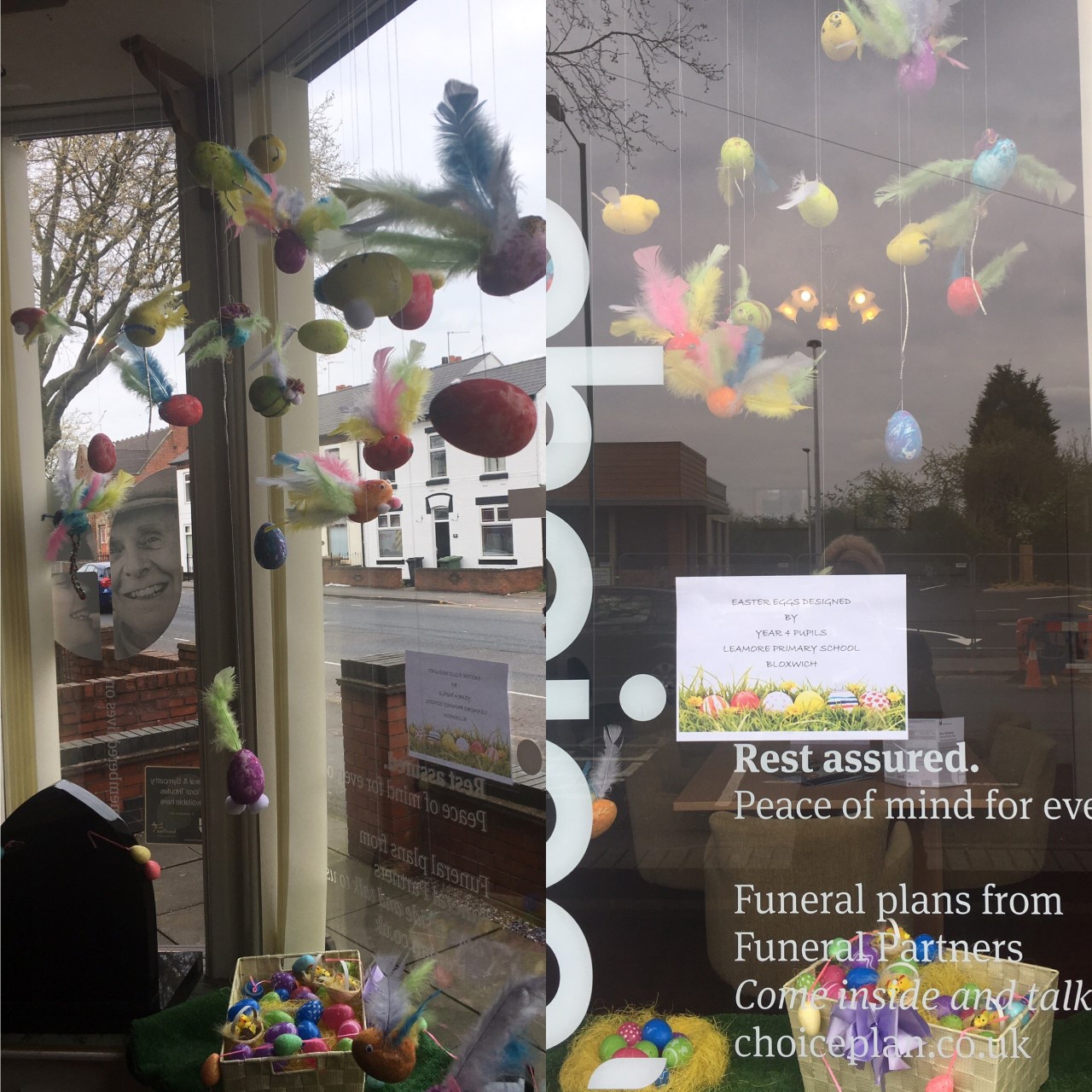 Children win prizes for fantastic Easter display - Roy Quinton Funeral ...